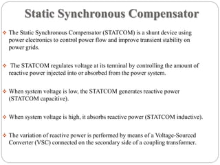 Reactive power compensation | PPTX