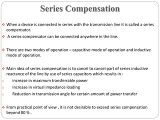 Reactive power compensation | PPTX