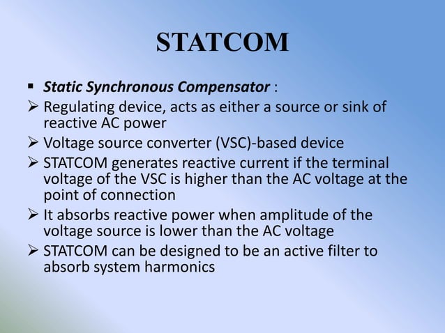 Reactive power consumption in modern power system | PPT