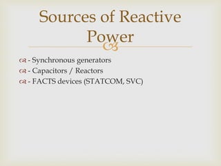 Reactive Power Control &Capability Curve | PDF