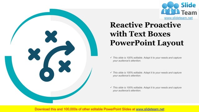 Reactive Proactive Table Showing Attributes Comparison Direction Con