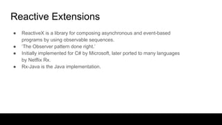 Reactive programming | PDF