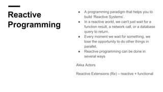 Reactive programming | PDF