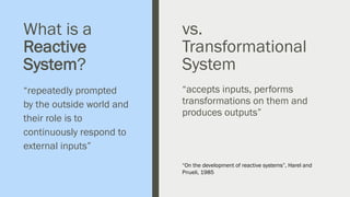 Demystifying Reactive Programming | PPT