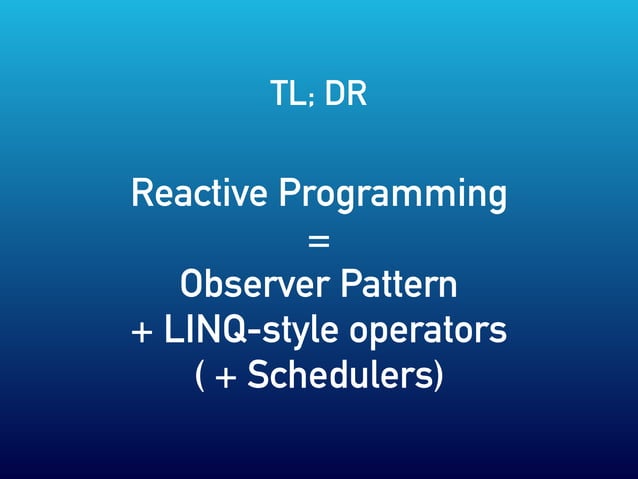 Reactive Programming In Php Ppt