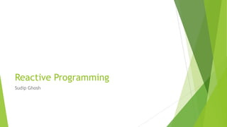 Reactive programming | PPT