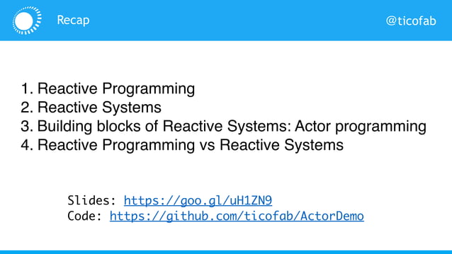 Reactive Programming Or Reactive Systems Spoiler Both Ppt