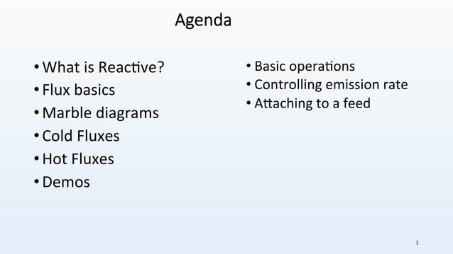 Reactive programming with Pivotal's reactor | PPT