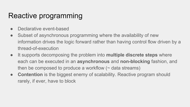 Reactive Programming with Spring | PPT