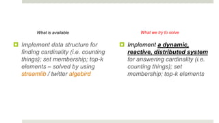 [ScalaByTheBay2016] Implement a scalable statistical aggregation system using Akka | PPT