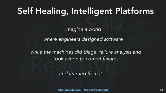 Building Reactive Distributed Systems For Streaming Big Data, Analytics & Machine Learning | PPT