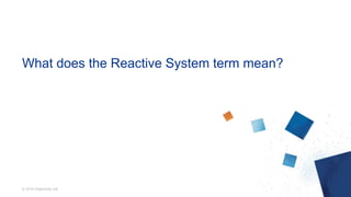 Reactive systems zJava VIII | PPTX