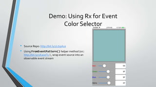 ReactiveUI Xamarin.Forms | PPT