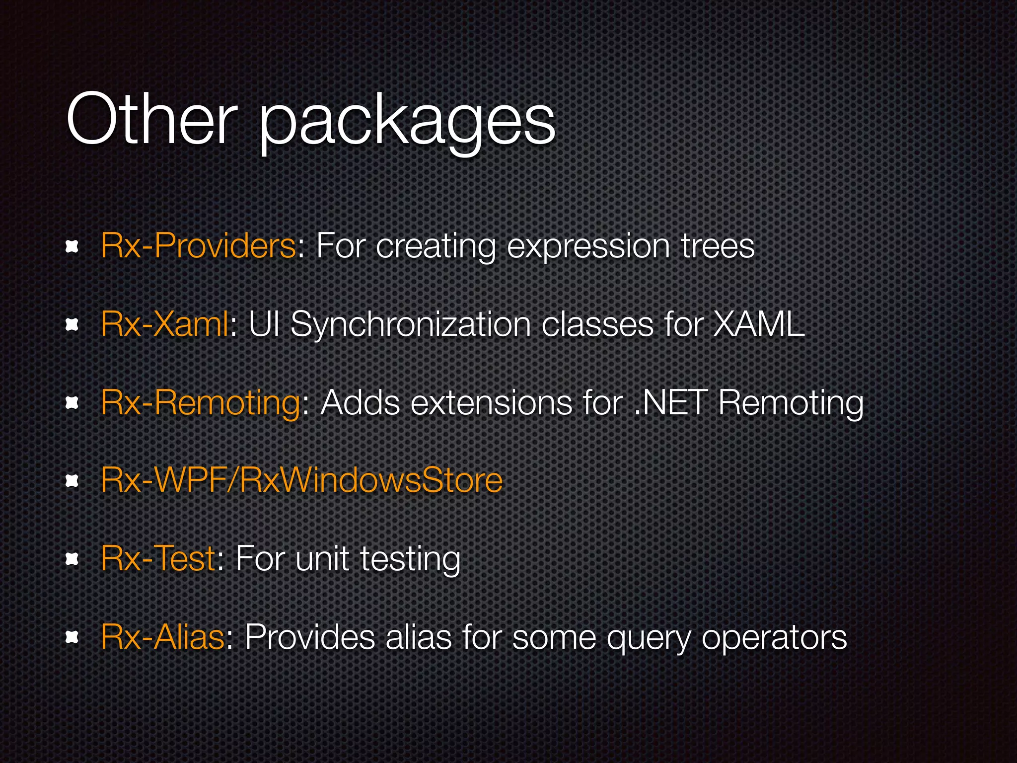 A Quick Intro to ReactiveX | PDF
