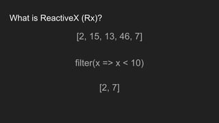 Reactive x | PPT