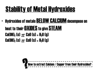 Reactivity Series S4 | PPT