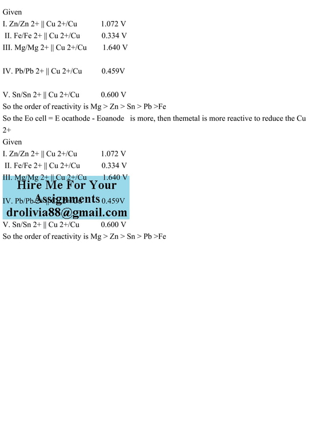Reactivity of the metal Tendency to formcation .pdf Reactivity of the metal Tendency to formcation .pdf