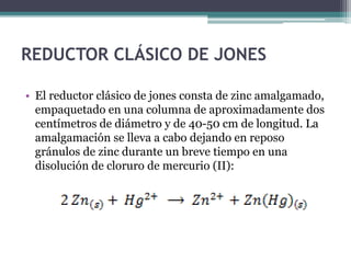 Reactivos reductores | PPTX