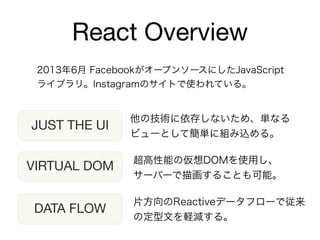 React.js + Flux | PPT