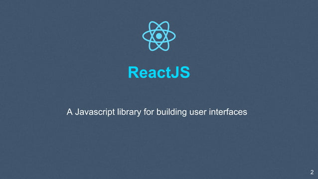Introduction to ReactJS | PDF