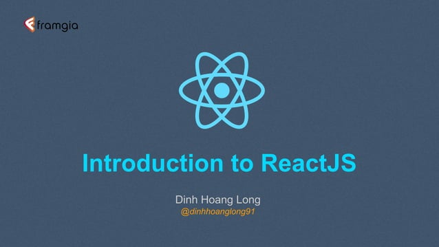 Introduction to ReactJS | PPT