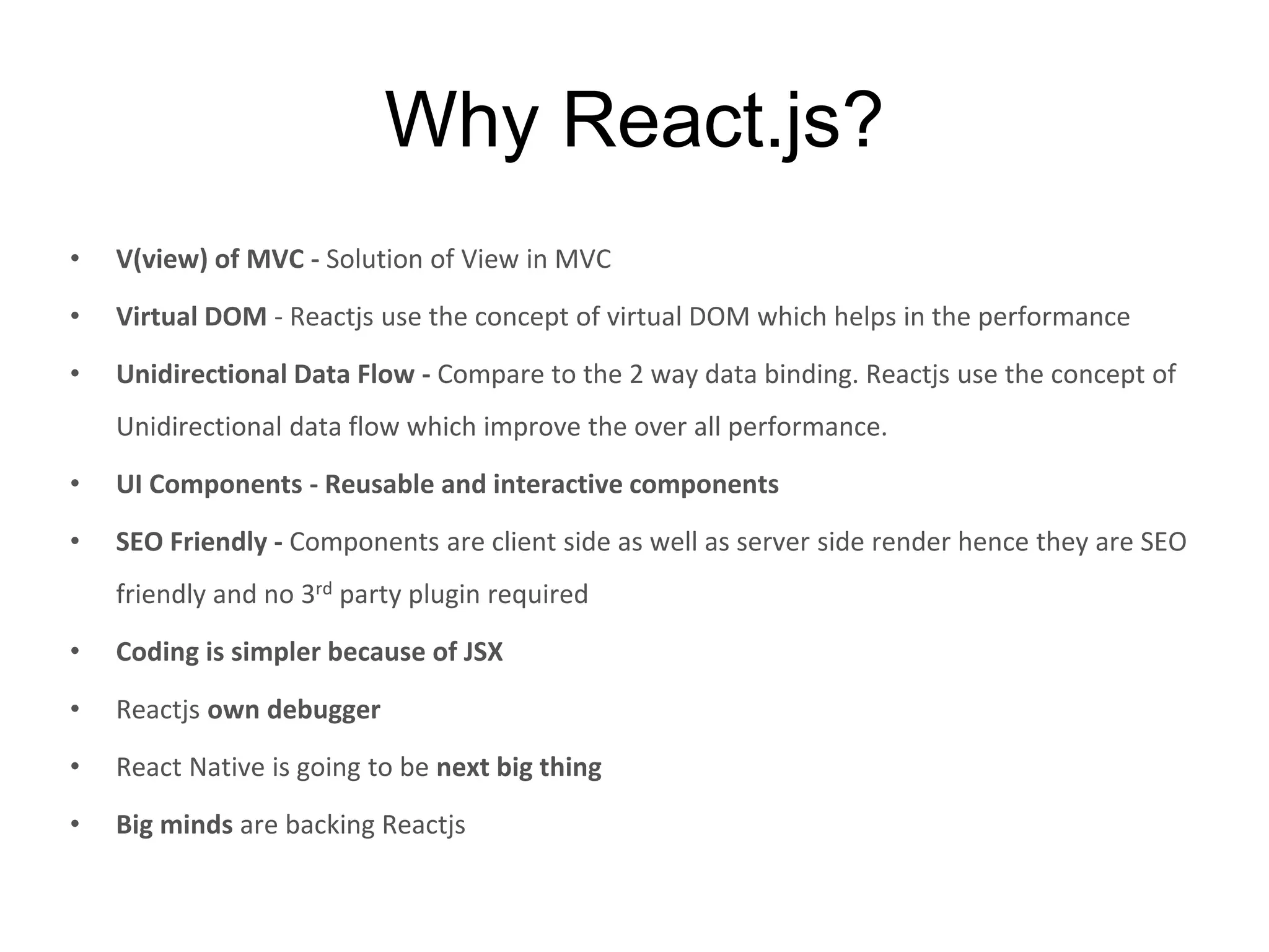 Reactjs | PPTX