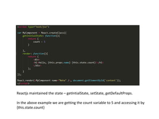 Reactjs | PPTX