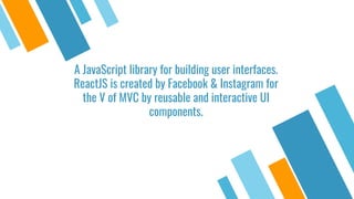 ReactJS | PPT