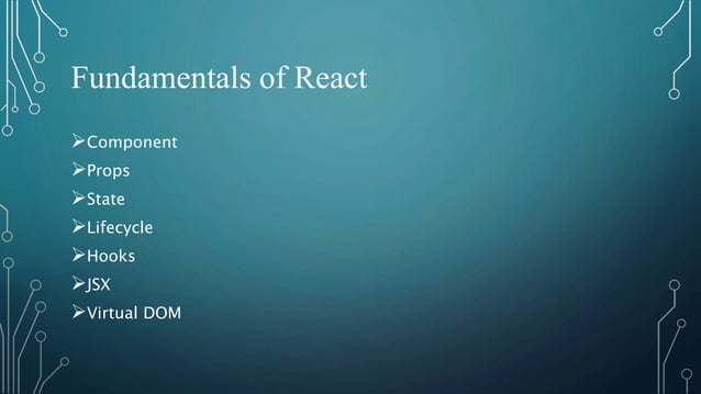 Introduction to React JS for beginners | Namespace IT | PPTX | Web ...