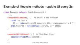 ReactJS.pdf | Web Development | Internet