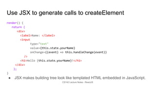 ReactJS.pdf | Web Development | Internet