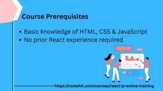 React JS Online Course Training in NareshIT | PDF