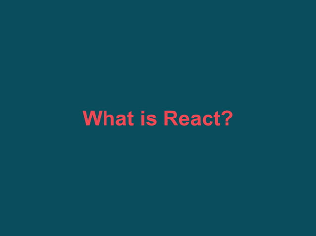 React JS - Introduction | PDF