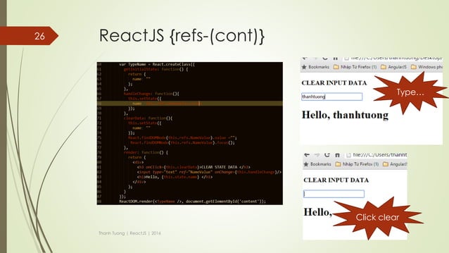 ReactJS presentation | PDF | Web Development | Internet