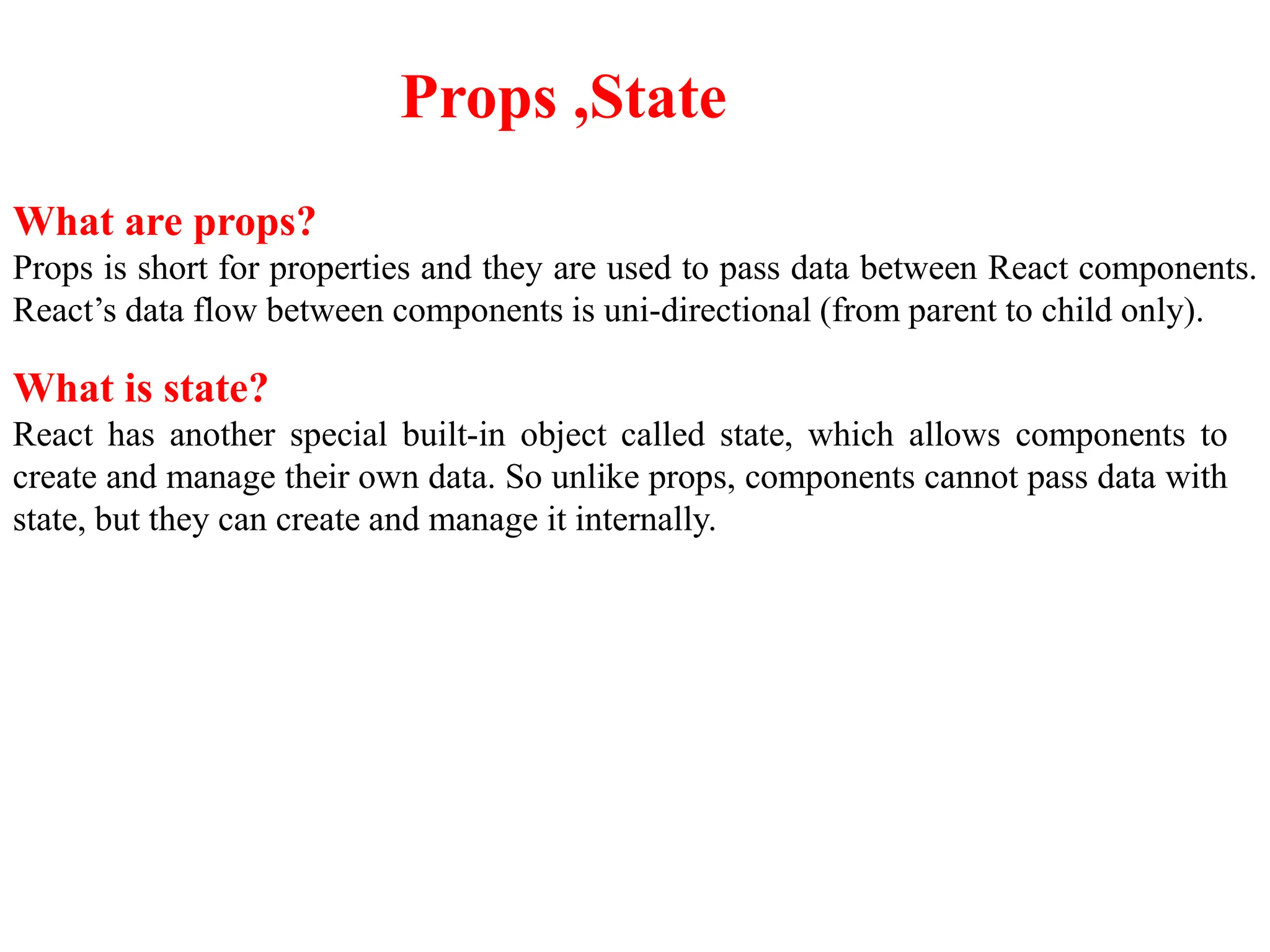 React JS CONCEPT AND DETAILED EXPLANATION | PPT