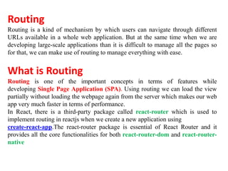 React JS CONCEPT AND DETAILED EXPLANATION | PPT