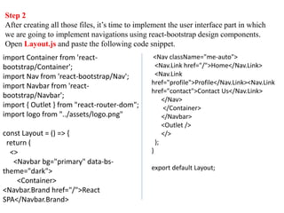 React JS CONCEPT AND DETAILED EXPLANATION | PPT
