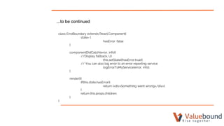 React JS: A Secret Preview | PPTX