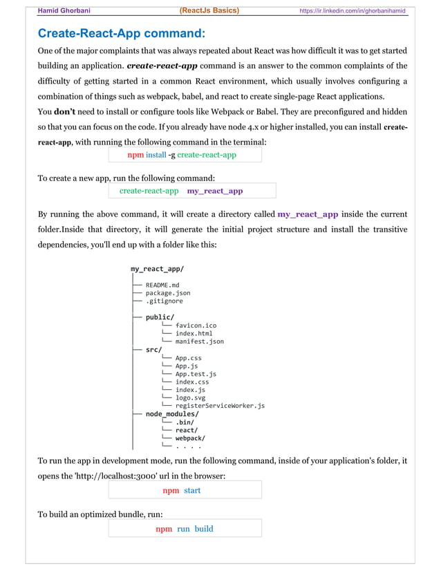 Reactjs Basics | PDF