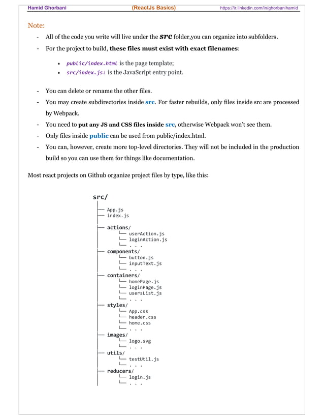 Reactjs Basics | PDF
