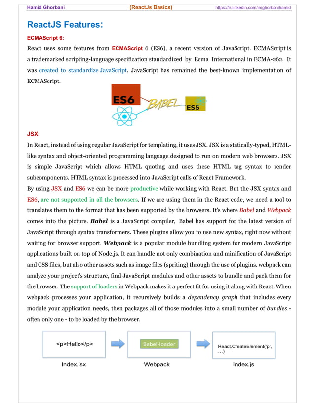 Reactjs Basics | PDF