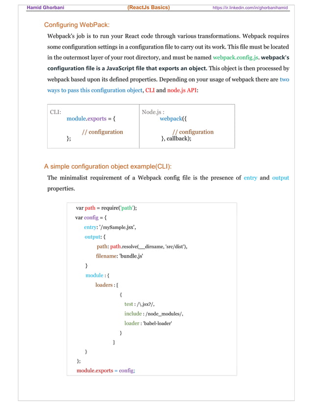 Reactjs Basics | PDF