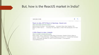 React js basics | PPT