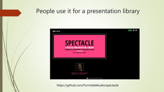 React js basics | PPT