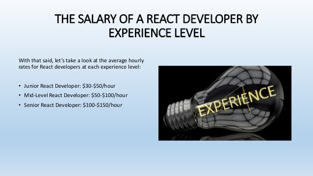 ReactJS Developer Salary | PPT ReactJS Developer Salary | PPT