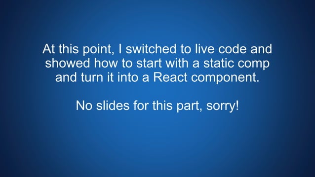 A Brief Introduction to React.js