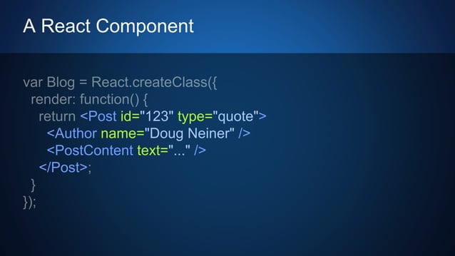 A Brief Introduction to React.js