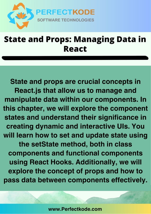 REACT JS FULL COURSE | PERFECTKODE | PDF