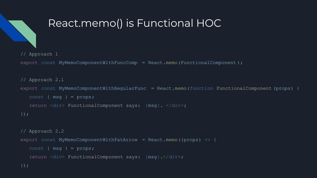 React JS & Functional Programming Principles | PPT