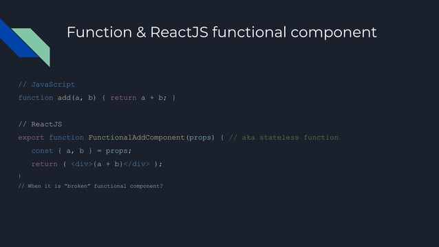 React JS & Functional Programming Principles | PPT